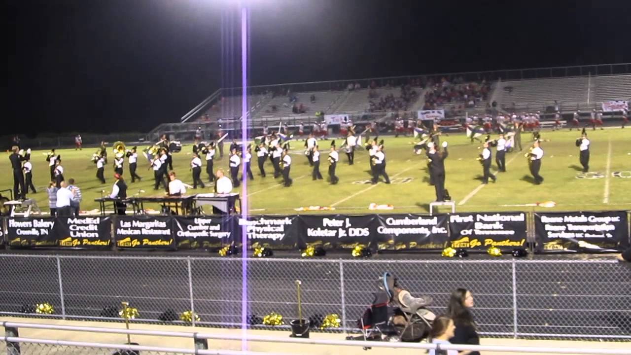 SMHS Panthers Marching Band 9/27/13 Halftime Show, Part 2 - YouTube