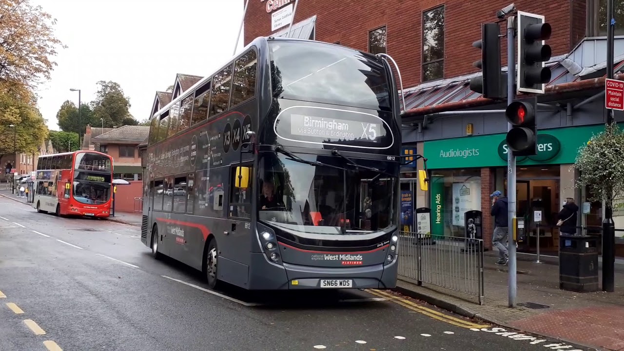 Buses in Sutton Coldfield 4/10/20 - YouTube