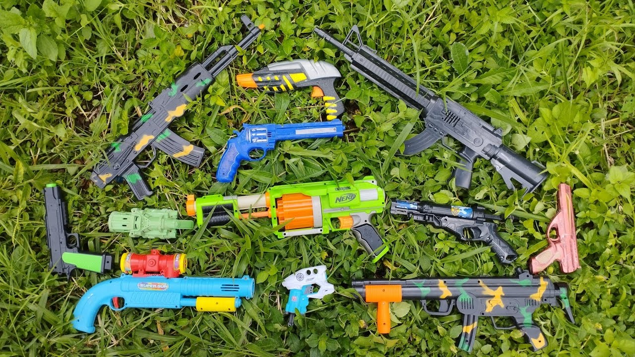 Hunting Nerf Assault Rifle, Shotgun, AK47, Sniper Rifle, Nerf Pistol ...