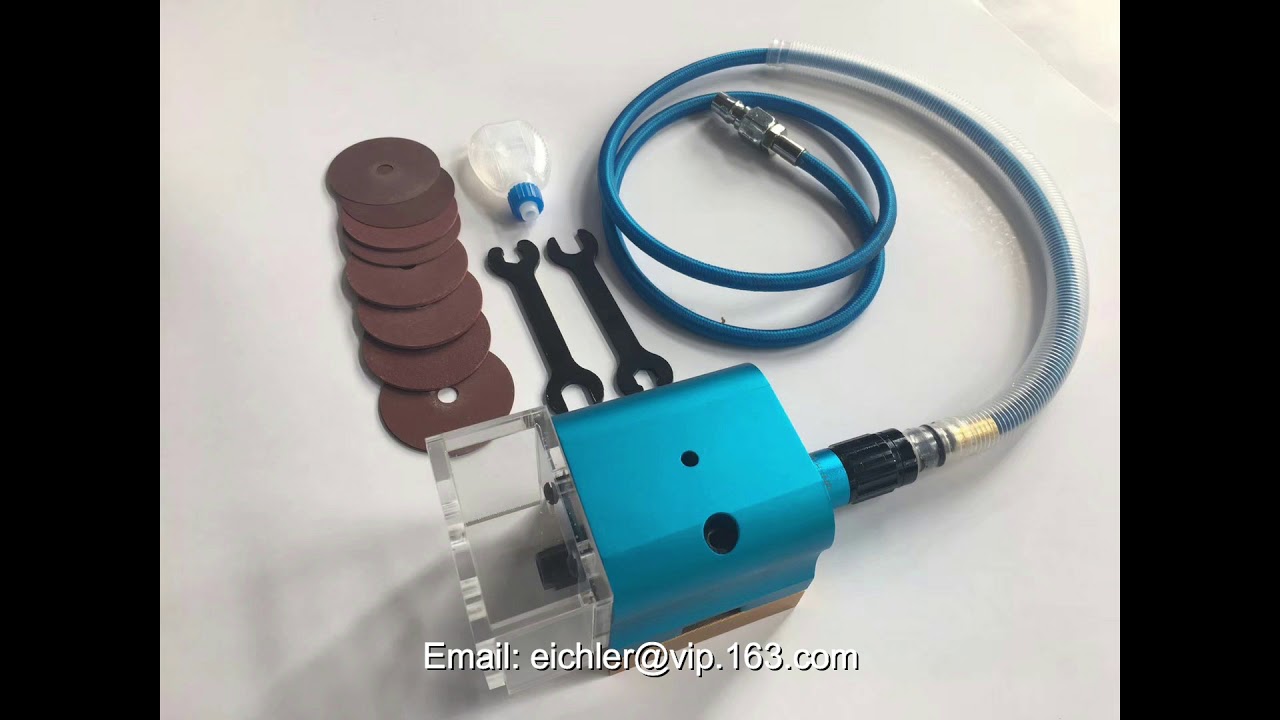 Pneumatic nick grinder - YouTube
