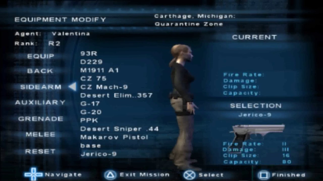 Syphon Filter: the Omega Strain (Playable Beta 2) - All weapons ...
