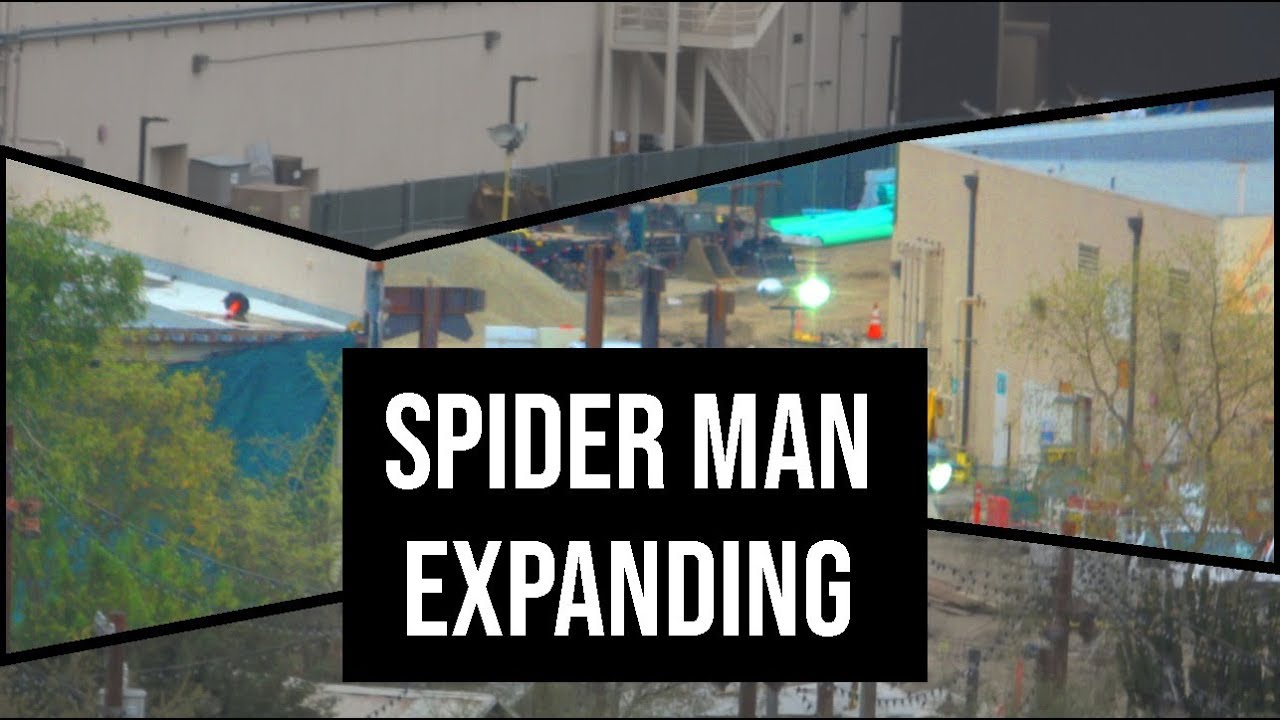 Spider Man building is expanding - Disneyland Construction | 03/23/19 ...