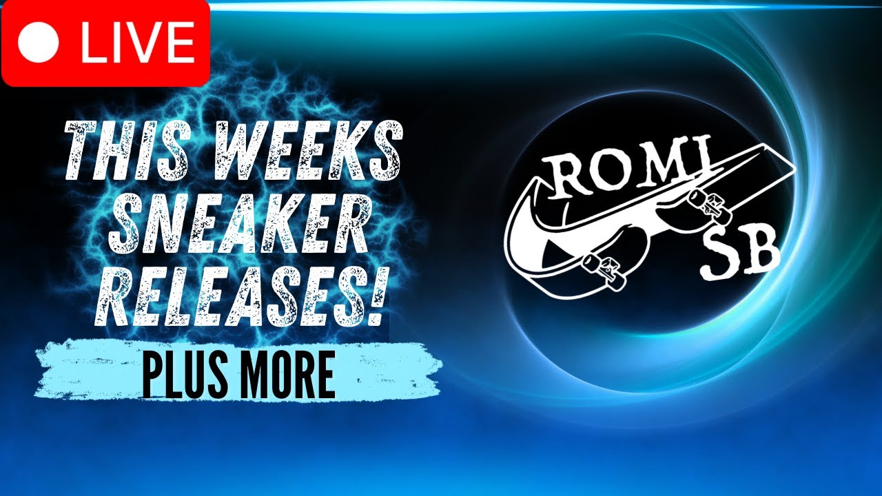 LIVE: THIS WEEK IN SNEAKERS! WHAT’S RELEASING? PLUS MORE! - YouTube