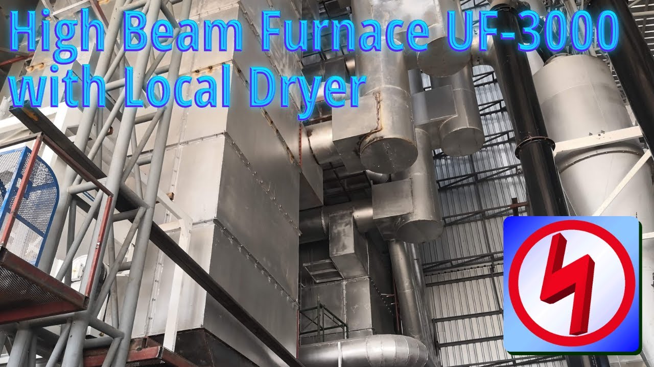 High Beam Furnace UF-3000 with Local Dryer / เตาเผา UF-3000 ต่อกับ ...