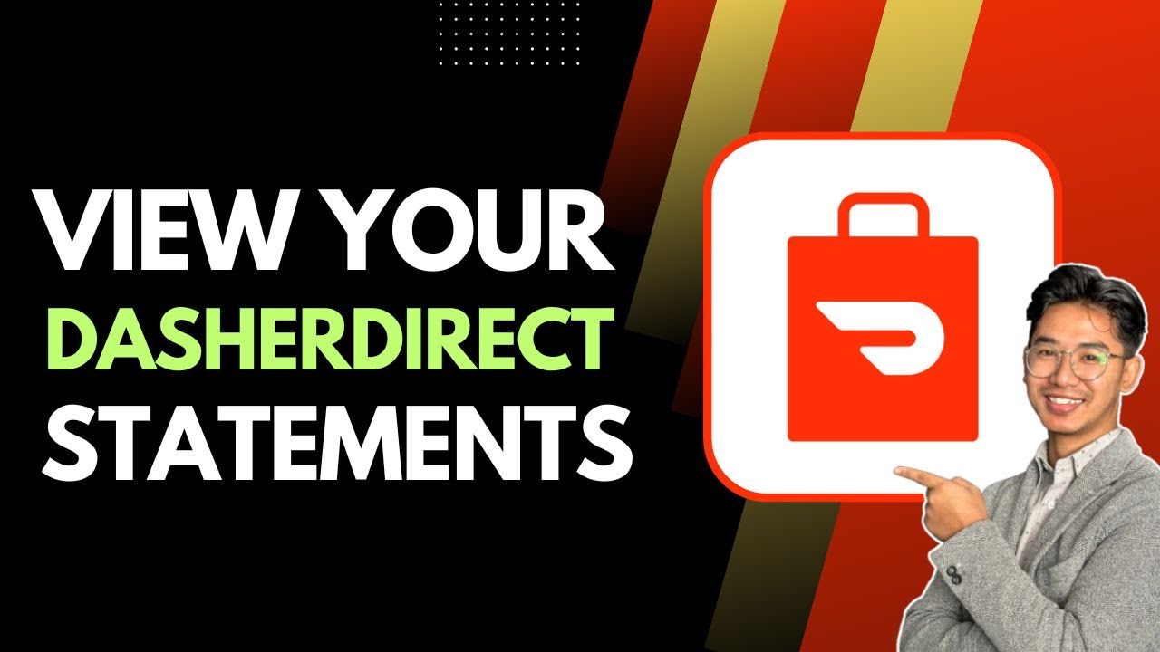 How to View Your DasherDirect Statements - YouTube