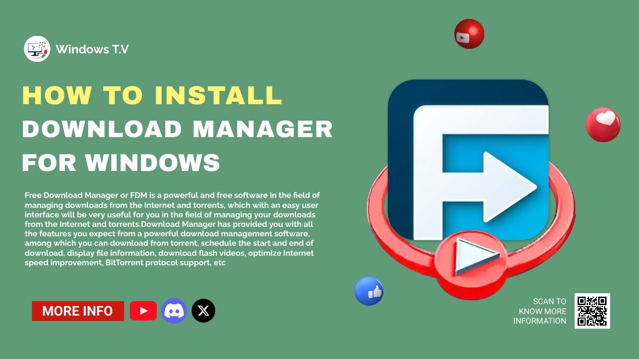 How to install Free Download Manager | Download management software ...