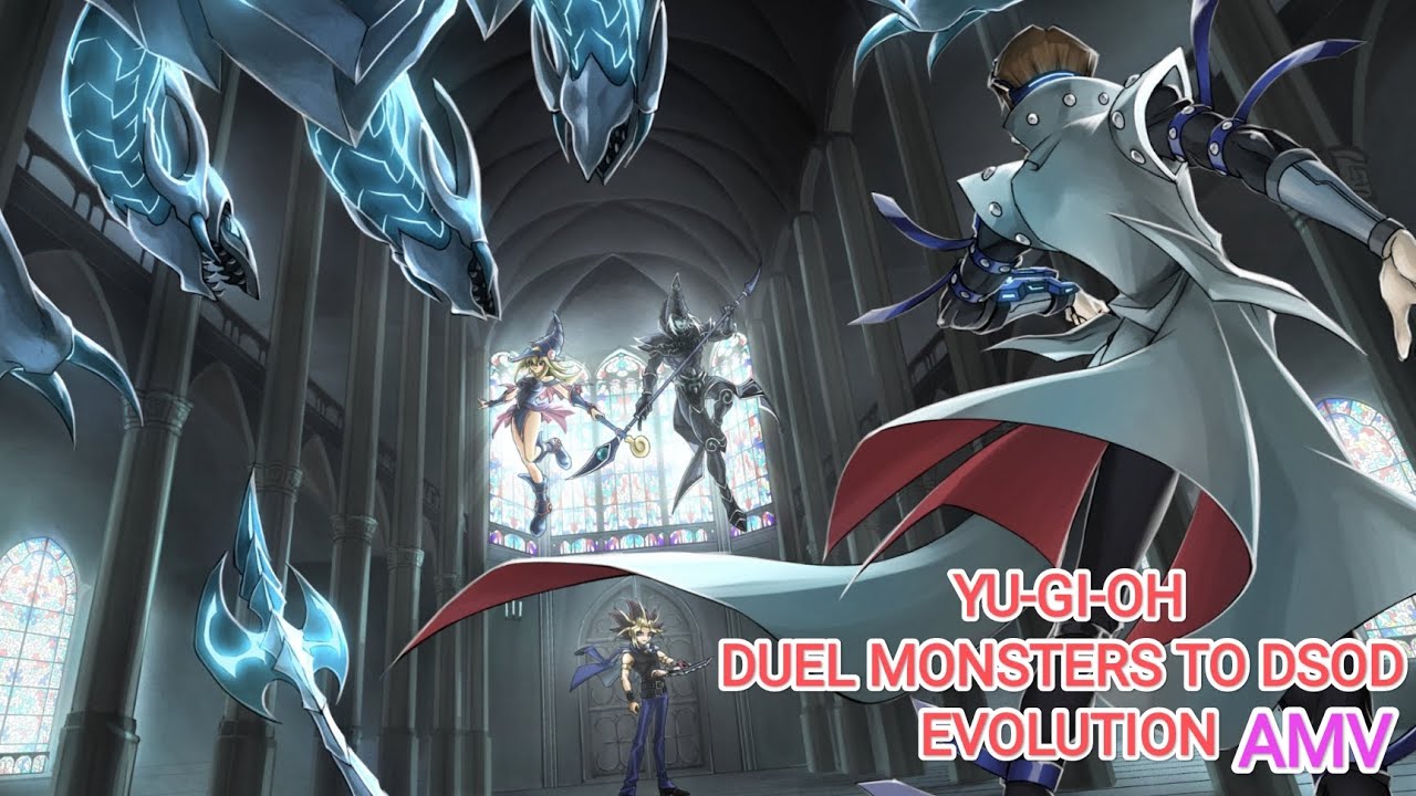 YU-GI-OH DUEL MONSTERS TO DSOD EVOLUTION OF ICONIC CARDS - YouTube