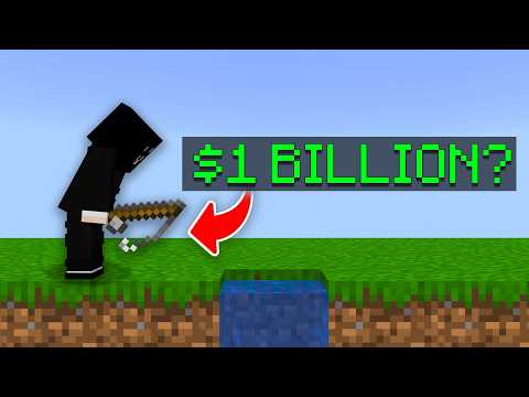 getting RICH from just 1 water on Donut SMP