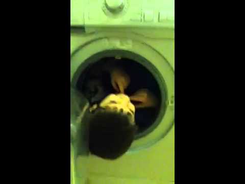 BOY IN WASHING MACHINE!!! - YouTube