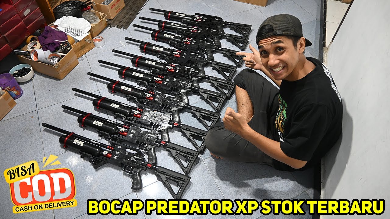 Harga senapan angin PCP BOCAP PREDATOR 500CC SERI XP di 2025 (READY ...