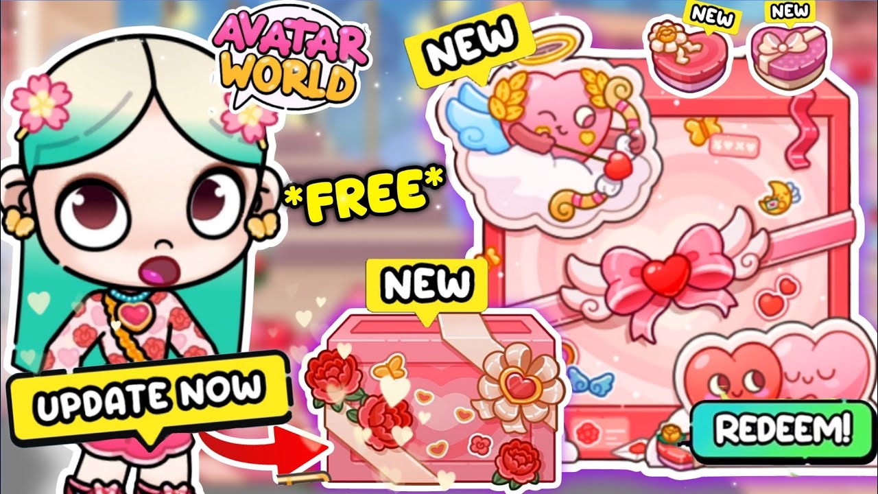 *New Update* In avatar World Secret Items 💗🌸 || Avatar world *Free ...