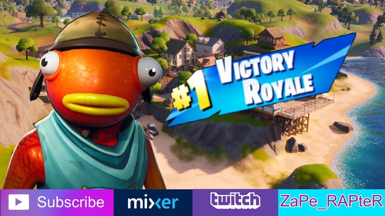 First game on Victory Royale with 10 eliminations - YouTube