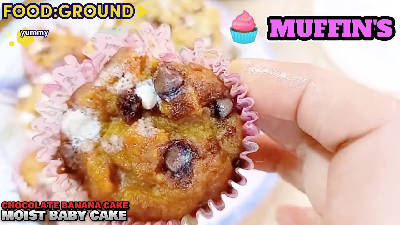 Best baby cakes recipes chocolate and banana muffins | Food Ground ...