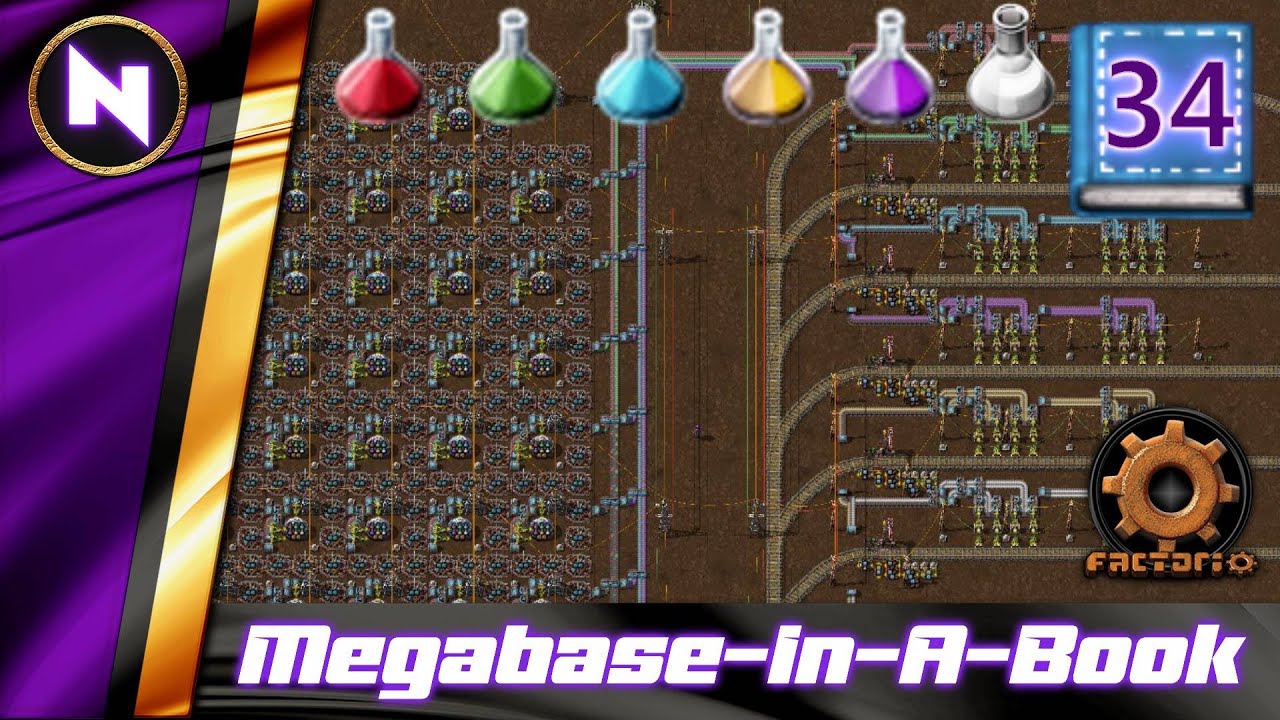 Powering Up SCIENCE LABS To Start The Megabase | #34 | Factorio ...
