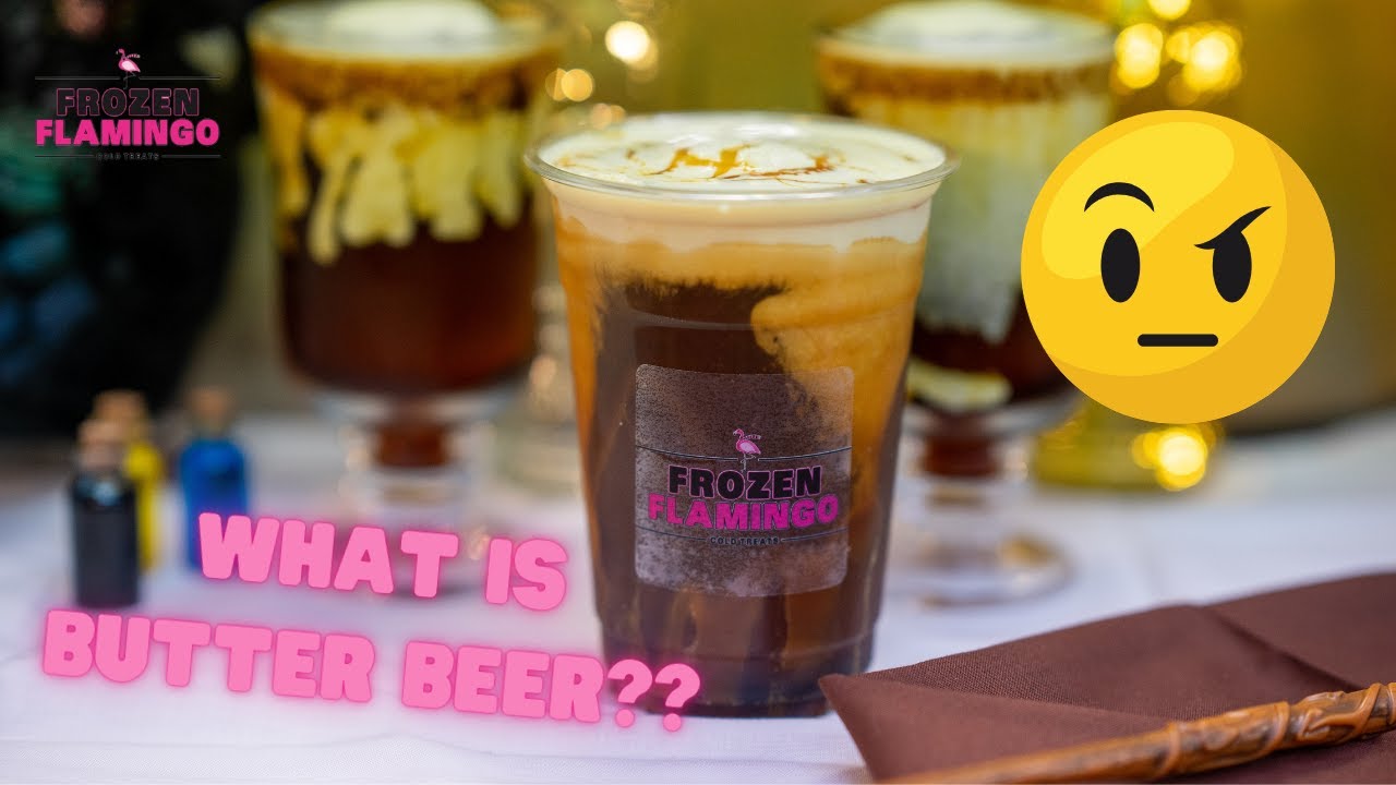 Frozen Butter Beer! •Frozen Flamingo •That Flamingo Lady - YouTube