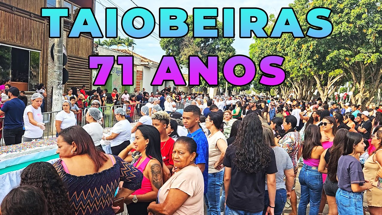Taiobeiras completa e festeja 71 anos de emancipação - YouTube