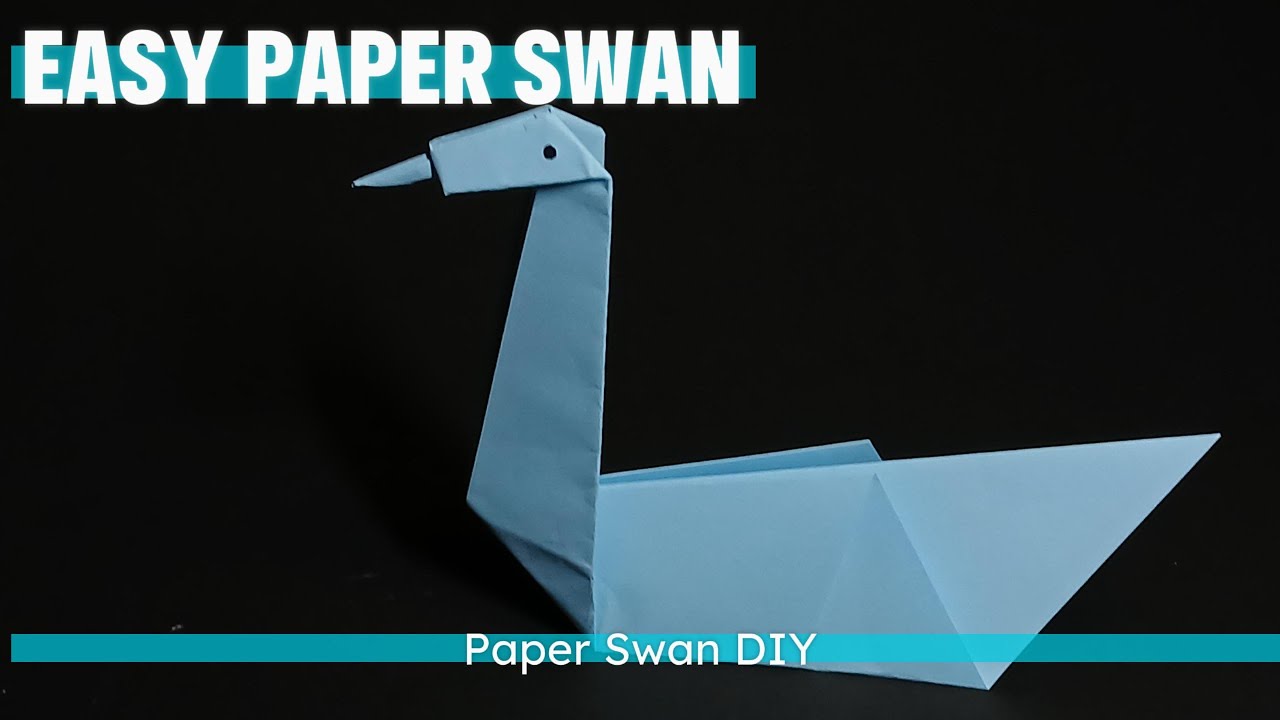 How to Make an Easy Paper Swan | Simple Origami Craft - YouTube