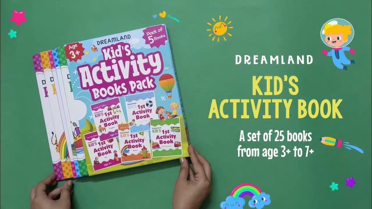 Kids Activity Books | Age Group 3 - 8 yrs | Interactive & Activity ...