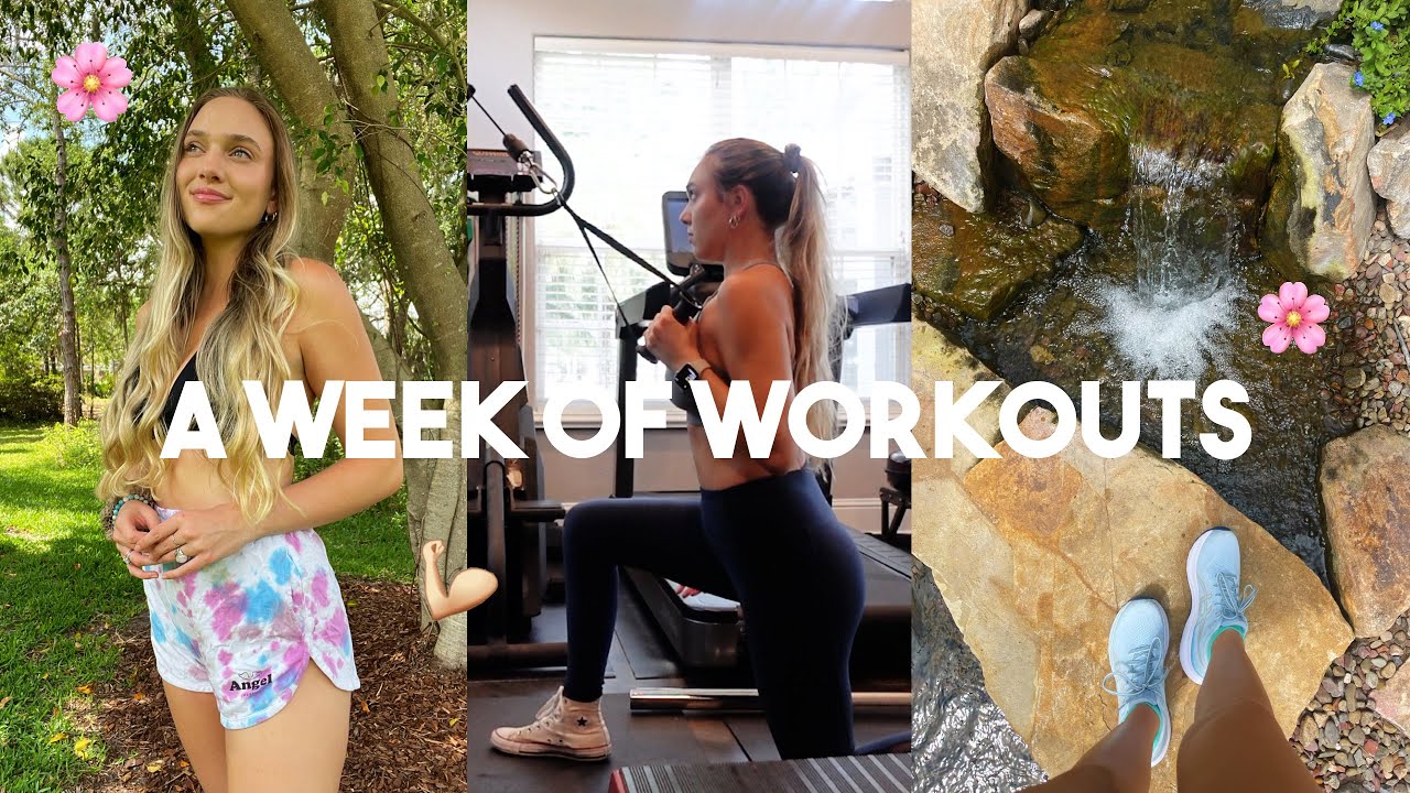 STARTING MY FITNESS JOURNEY | Running & Weight Training | A Week of ...