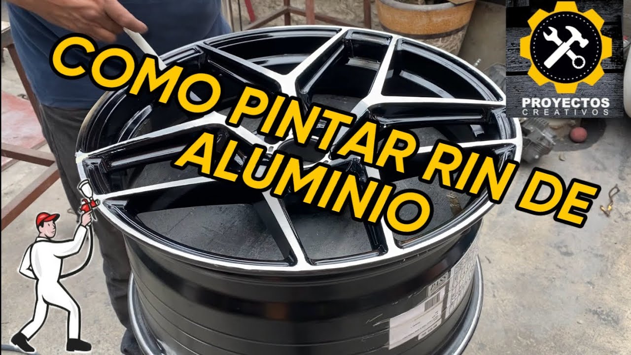 COMO PINTAR RINES DE ALUMINIO - YouTube