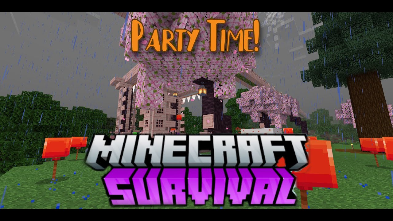 ITS PARTY TIME! (Monthly Minecraft Thanksgiving Special!) - YouTube