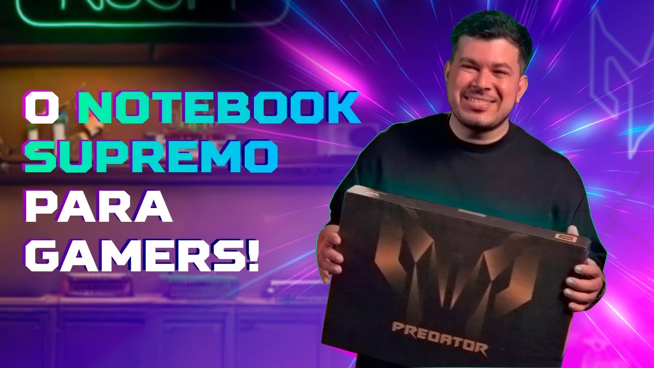 O NOTEBOOK SUPREMO PARA GAMERS - Predator Helios Neo 16 - YouTube