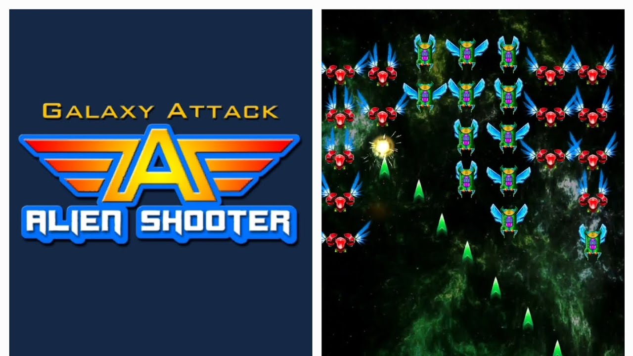 Galaxy Attack: Alien Shooter mobile gameplay #4 - YouTube