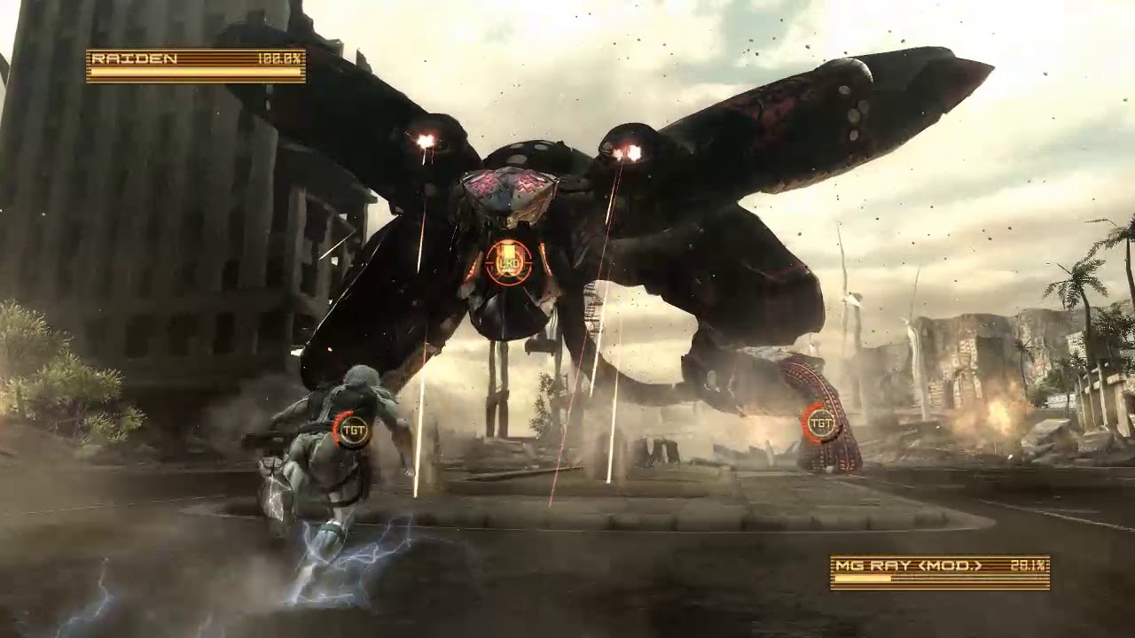 0 Damage S rank Metal Gear Ray Hard Mode - YouTube
