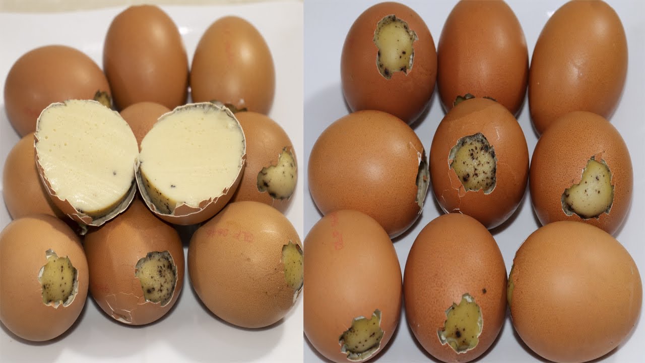 របៀបធ្វើ ពងមាន់អាំង/ How to make Grill Egg\ [ Ratha Show ] - YouTube