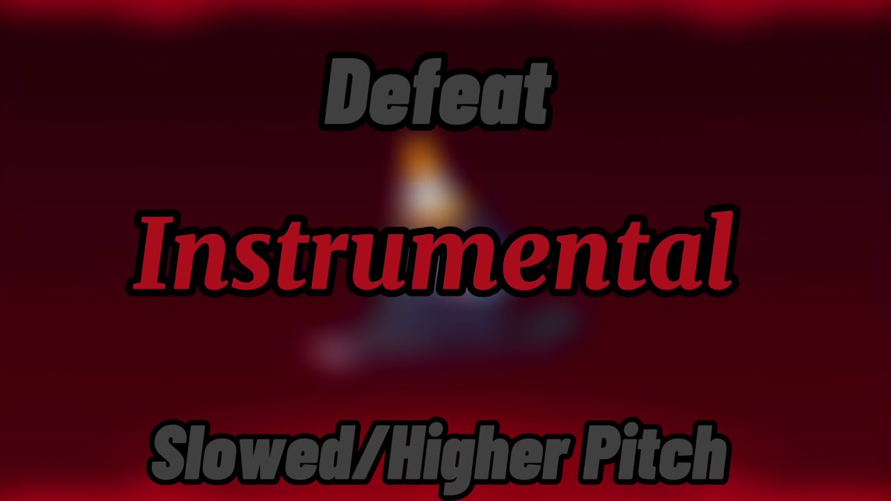 Defeat (Slowed/Higher Pitch Instrumental) FNF Vs Imposter Mod - YouTube