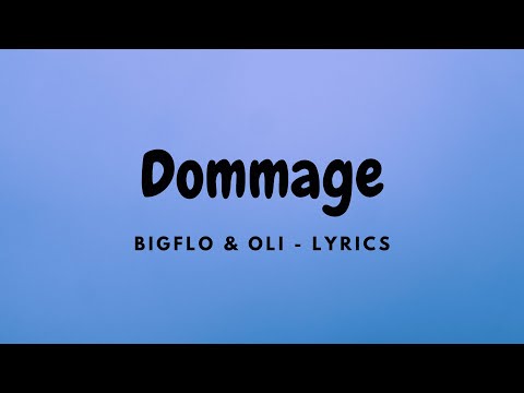 Bigflo & Oli - Dommage | LYRICS