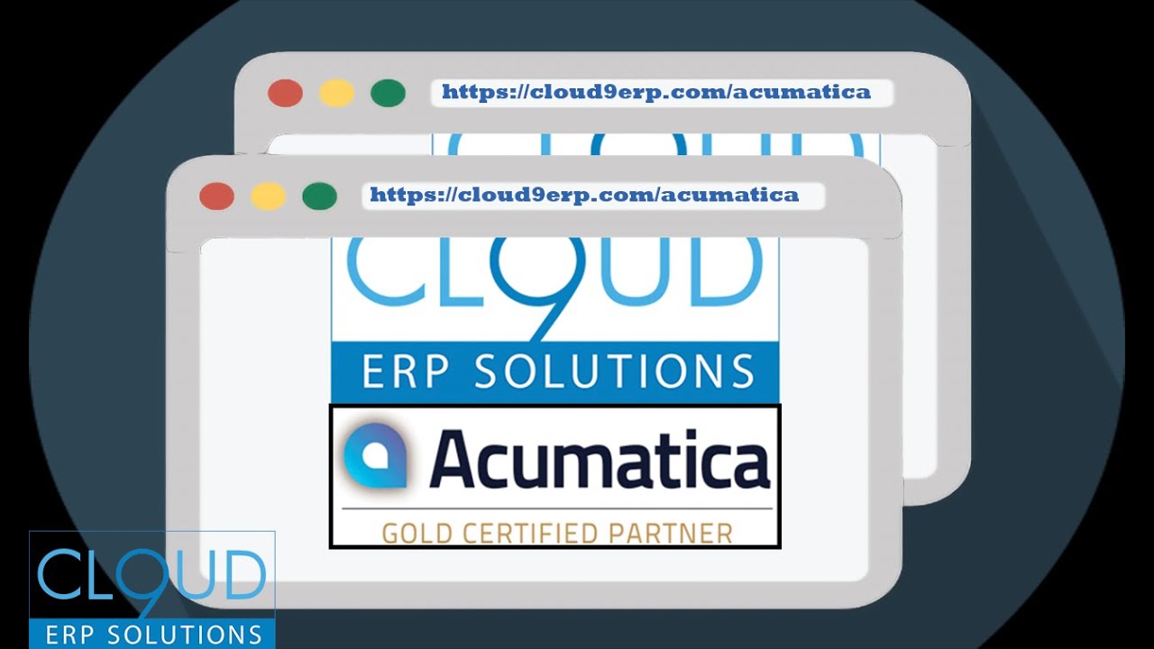 Acumatica - Using multiple tabs and windows - YouTube