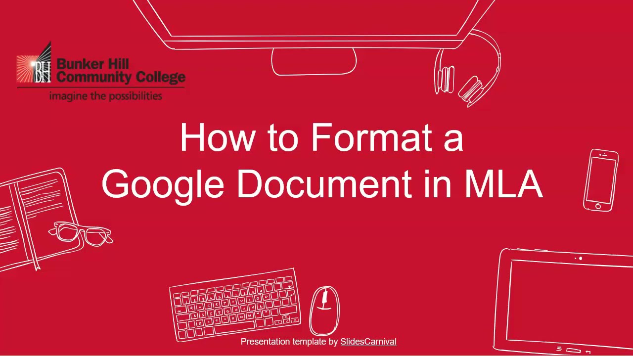 Format A Google Document In MLA YouTube Format A Google Document In MLA YouTube