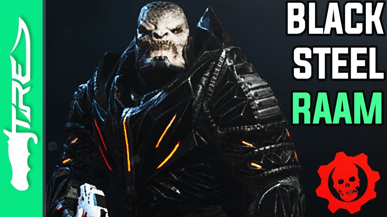 Gears of War 4 Multiplayer Gameplay - "Black Steel RAAM" Character ...