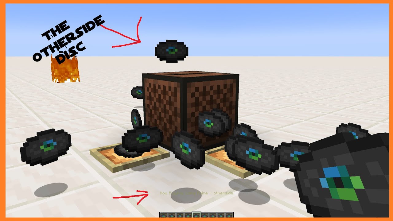 New Music Disc in MINECRAFT the otherside 21w42a SHOWCASE - YouTube