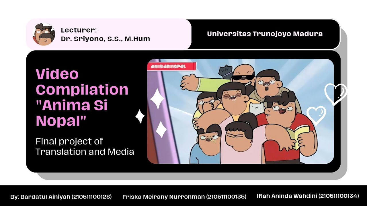 VIDEO COMPILATION "ANIMA SI NOPAL" (TransMed Final Project) - YouTube