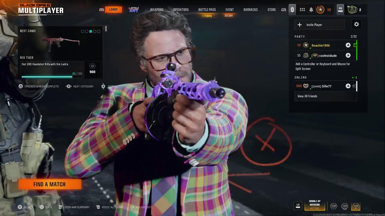 Bo6 Double Battle Pass Xp Event Grind(PS5) - YouTube