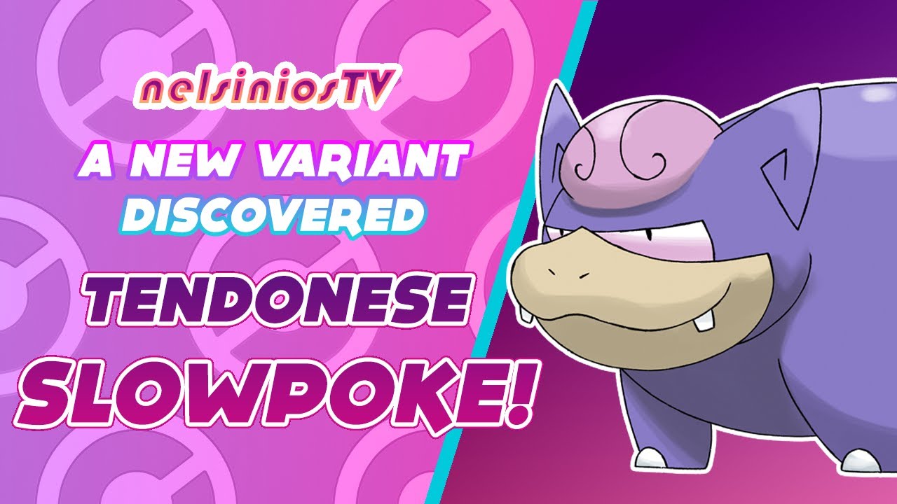 A new regional variant for Slowpoke discovered! #pokemon #fakemon # ...