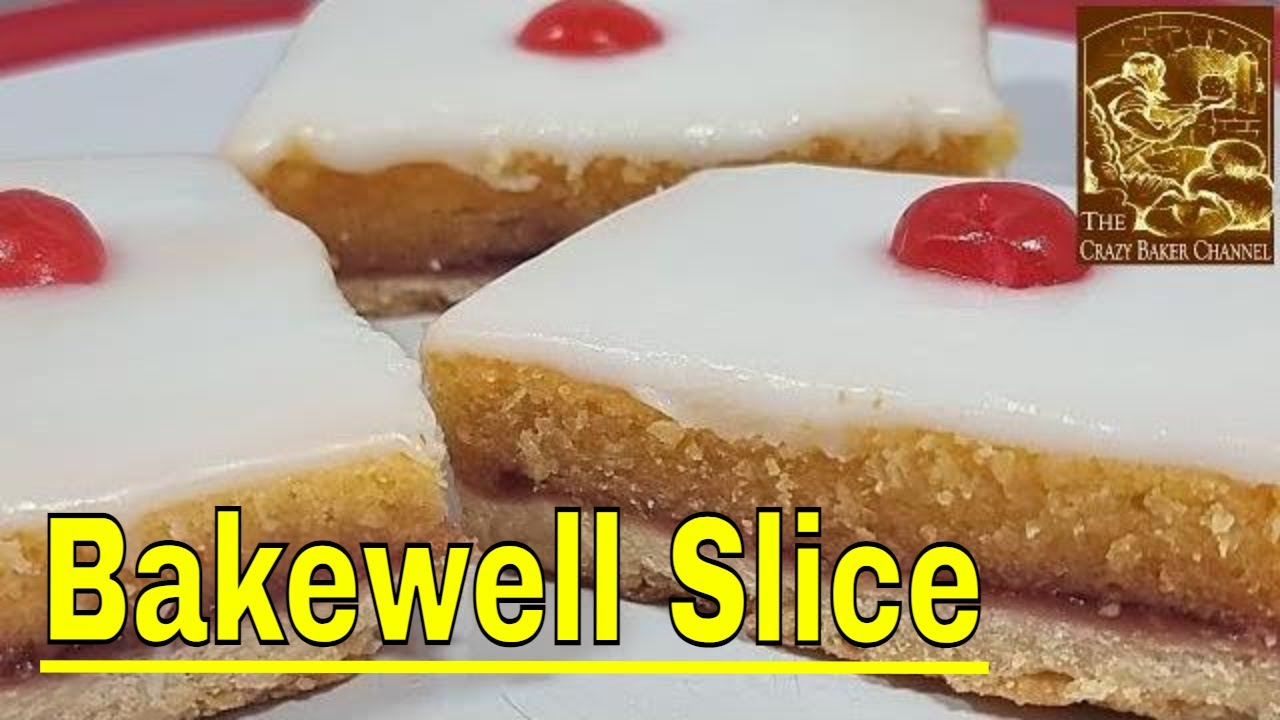 Best way to make a Raspberry Jam Bakewell Slice at Home | Recipe - YouTube