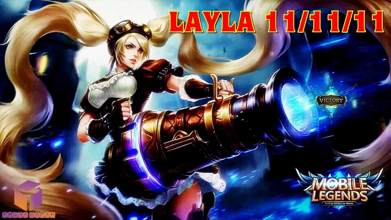 Tough Fight With Layla 11.11.11 Score Mobile Legends 4K UHD (Phone ...