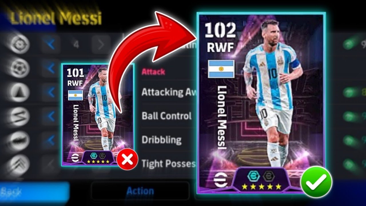 How To Train Free Showtime L.Messi In Efootball 2025 | L.Messi Max ...