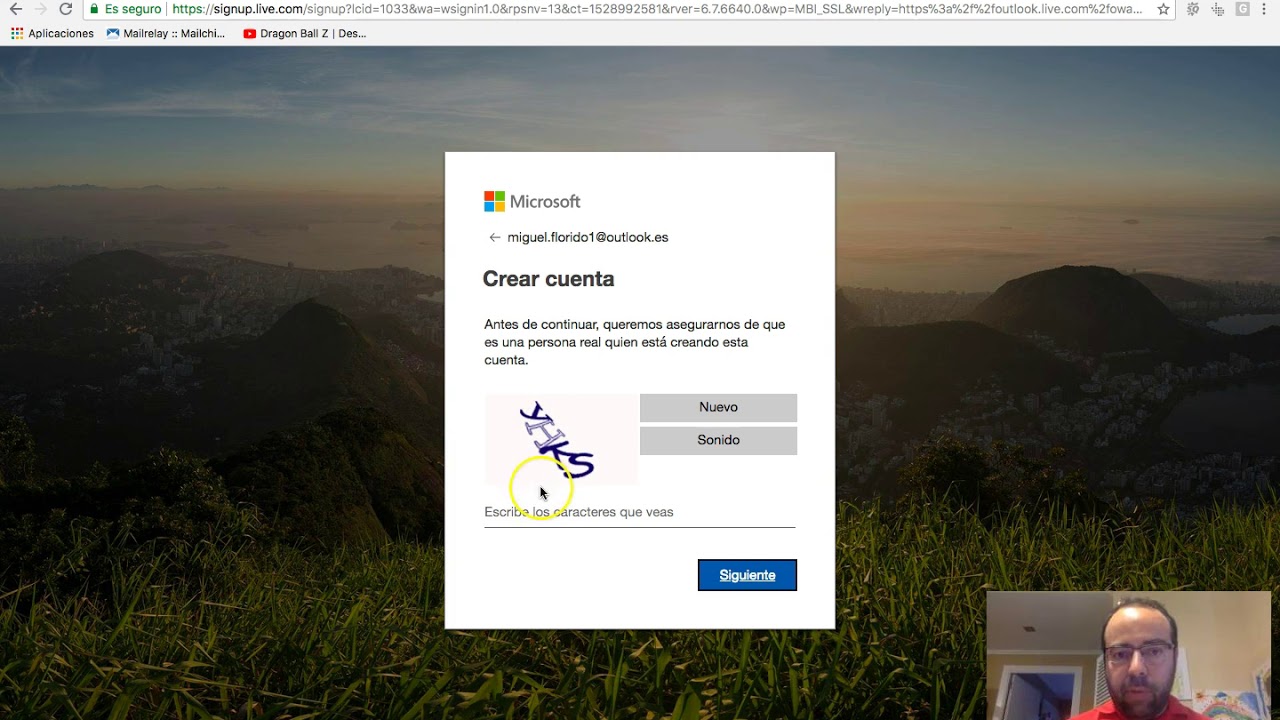 Cómo crear una cuenta de Outlook o Hotmail en pocos pasos - YouTube