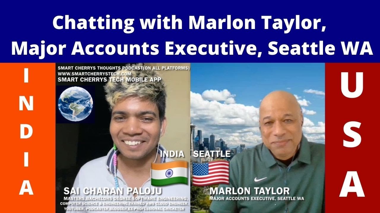 Chatting with Marlon Taylor, Major Accounts Executive, Seattle WA | # ...