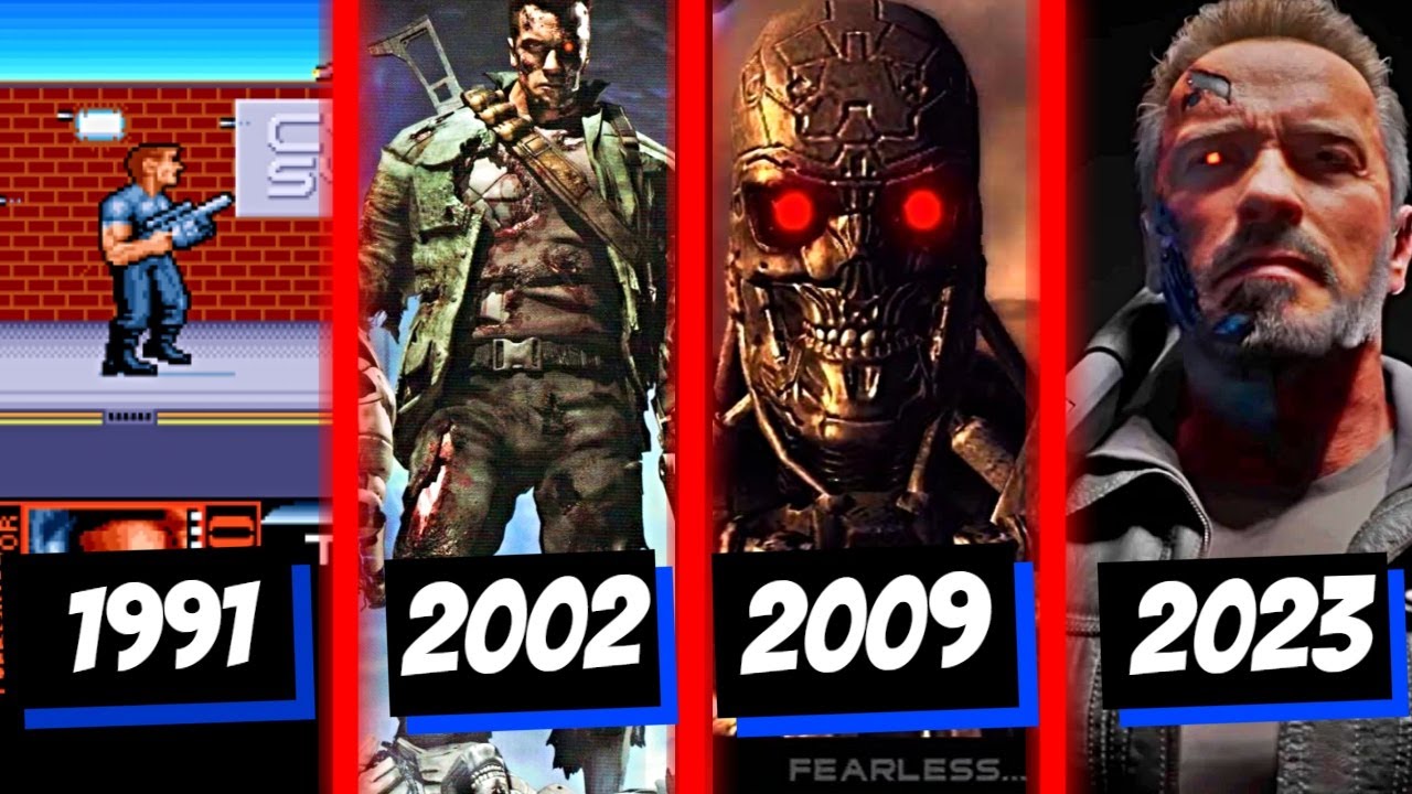 20 (All) Terminator Games Reviewed And Explored - Entire Terminator ...