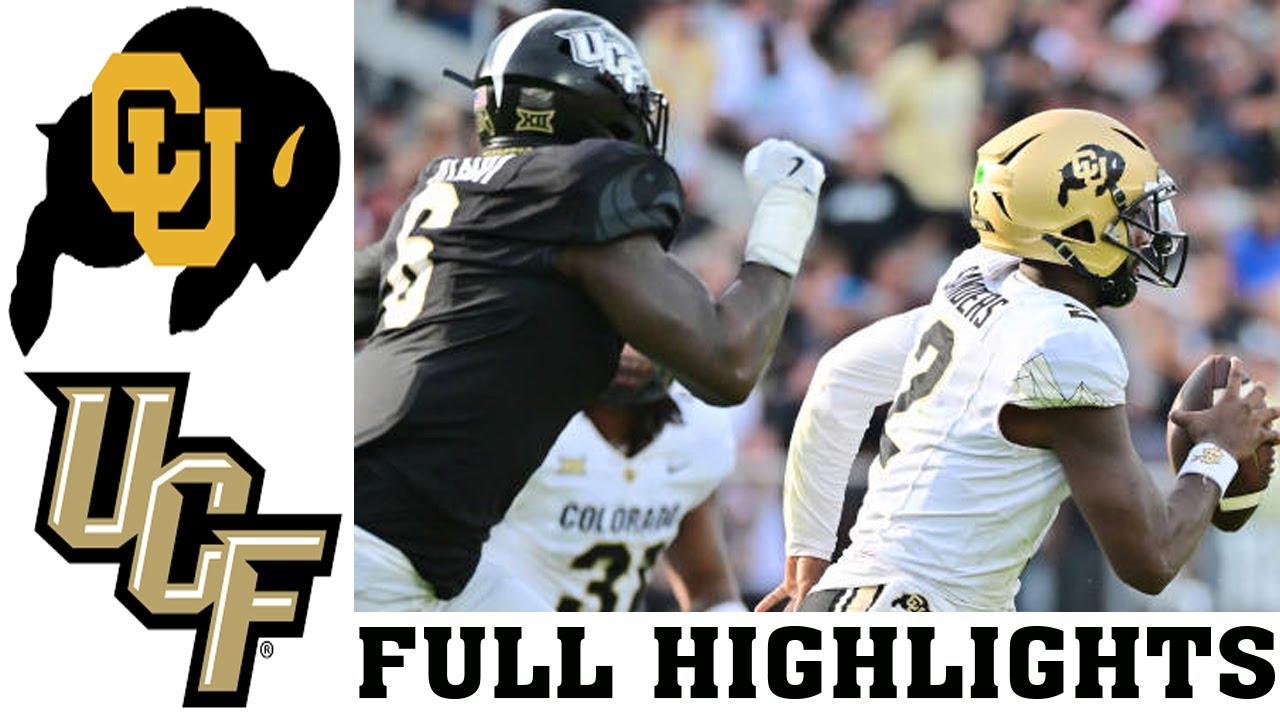 Colorado Buffaloes vs UCF [FULL GAME] Highlights, 09/28/2024 |College ...