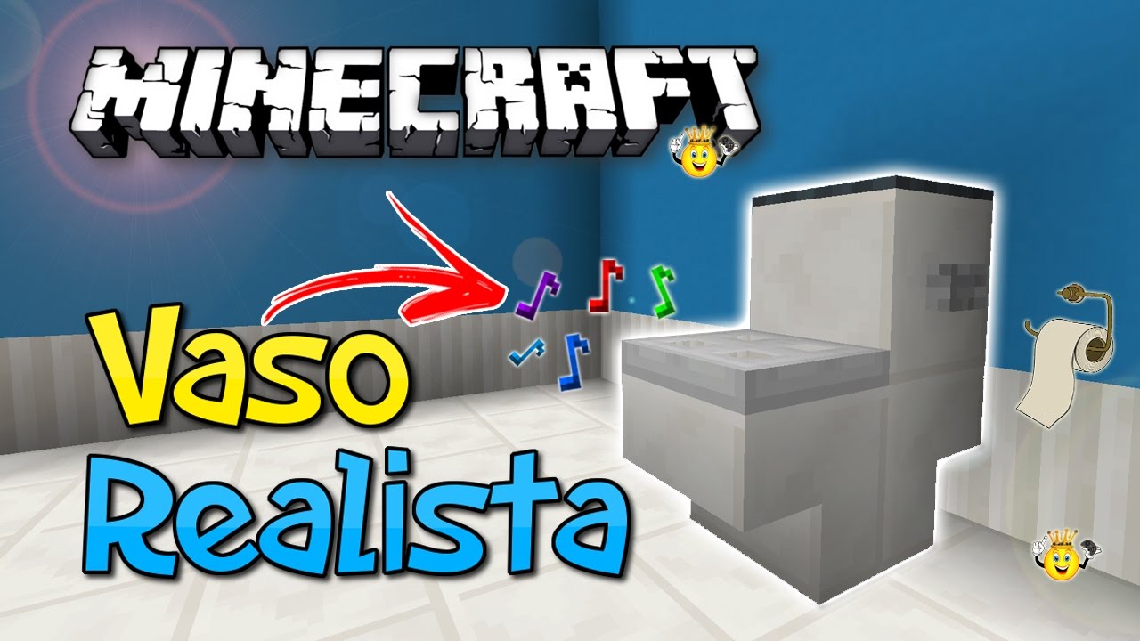 ⭐️Como fazer Vaso Realista no Minecraft PE/PC - YouTube