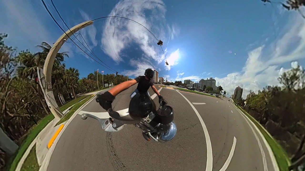 Bike HyperFrame Garmin Virb 360 - YouTube