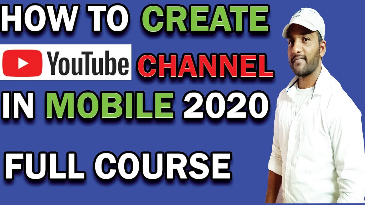 how to create youtube channel 2020 || how to create youtube channel in mobile || in Telugu - YouTube