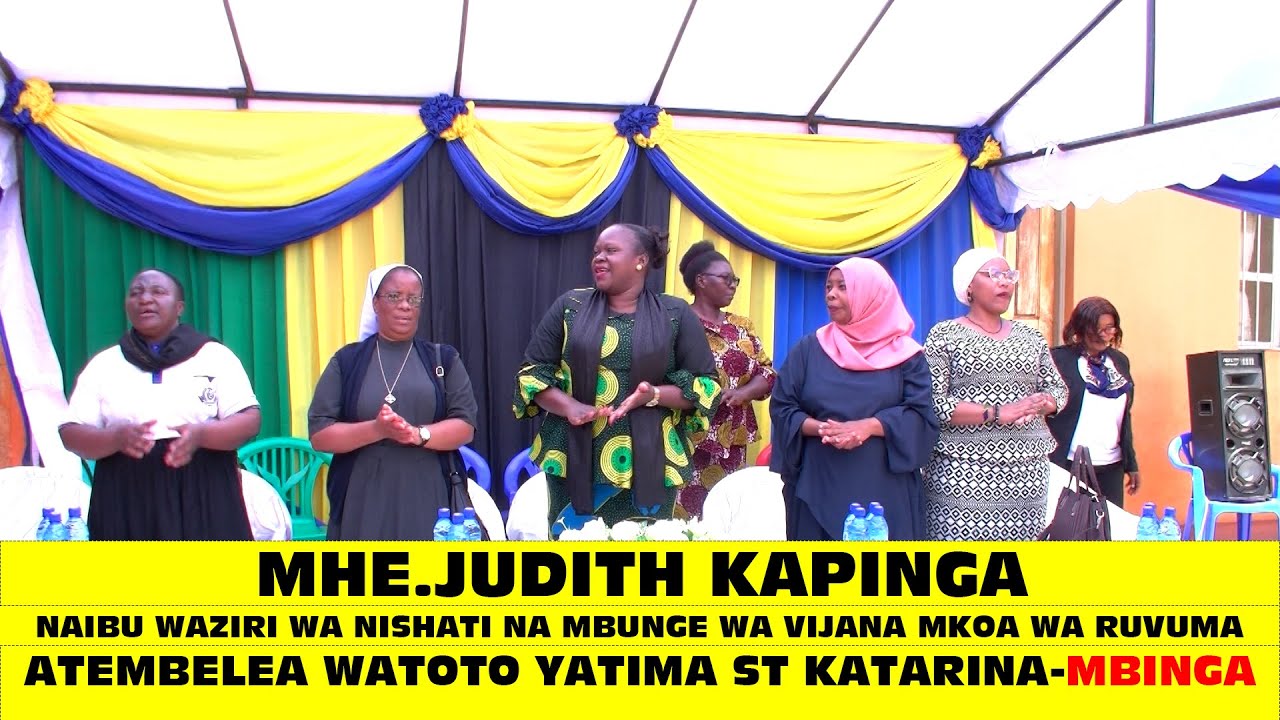 MHE. JUDITH KAPINGA AZINDUA SIKU YA WANAWAKE KWA KUTEMBELEA KITUO CHA ...