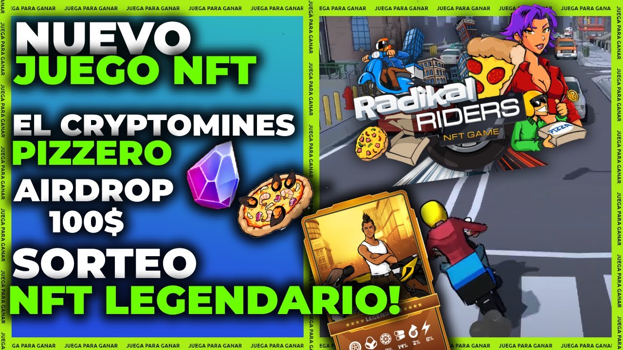 🚀NUEVOS JUEGOS NFT💥⎮ RADIKAL RIDERS⎮ CRYPTOMINES CON MEJOR CLAIM🤑 ...